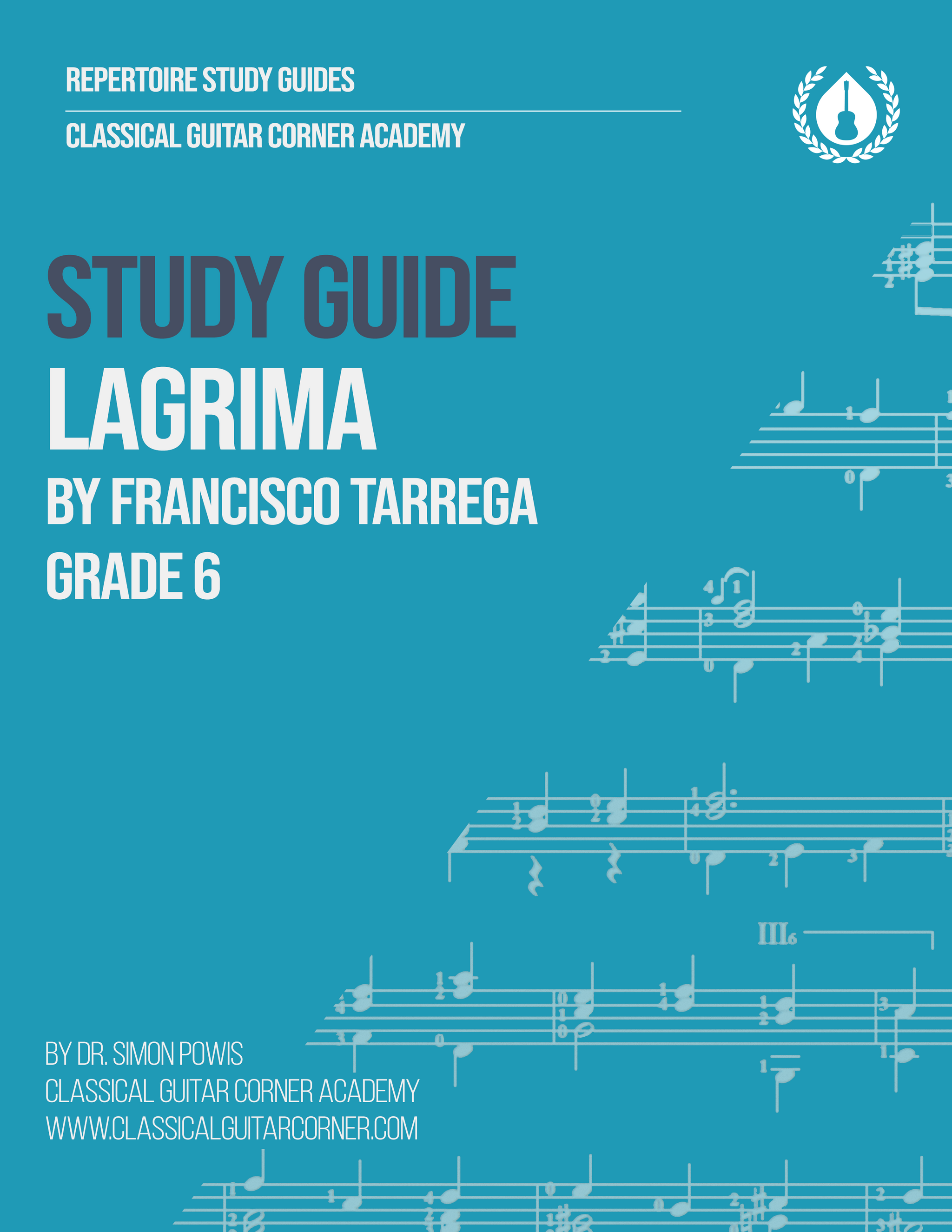 Classical Guitar Study Guides – Classical Guitar Corner Publishing